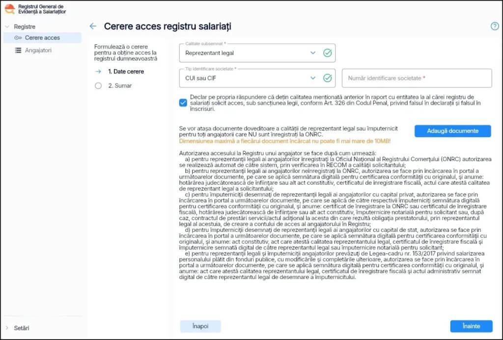 Creare cont REGES-ONLINE: Ghid complet pas cu pas